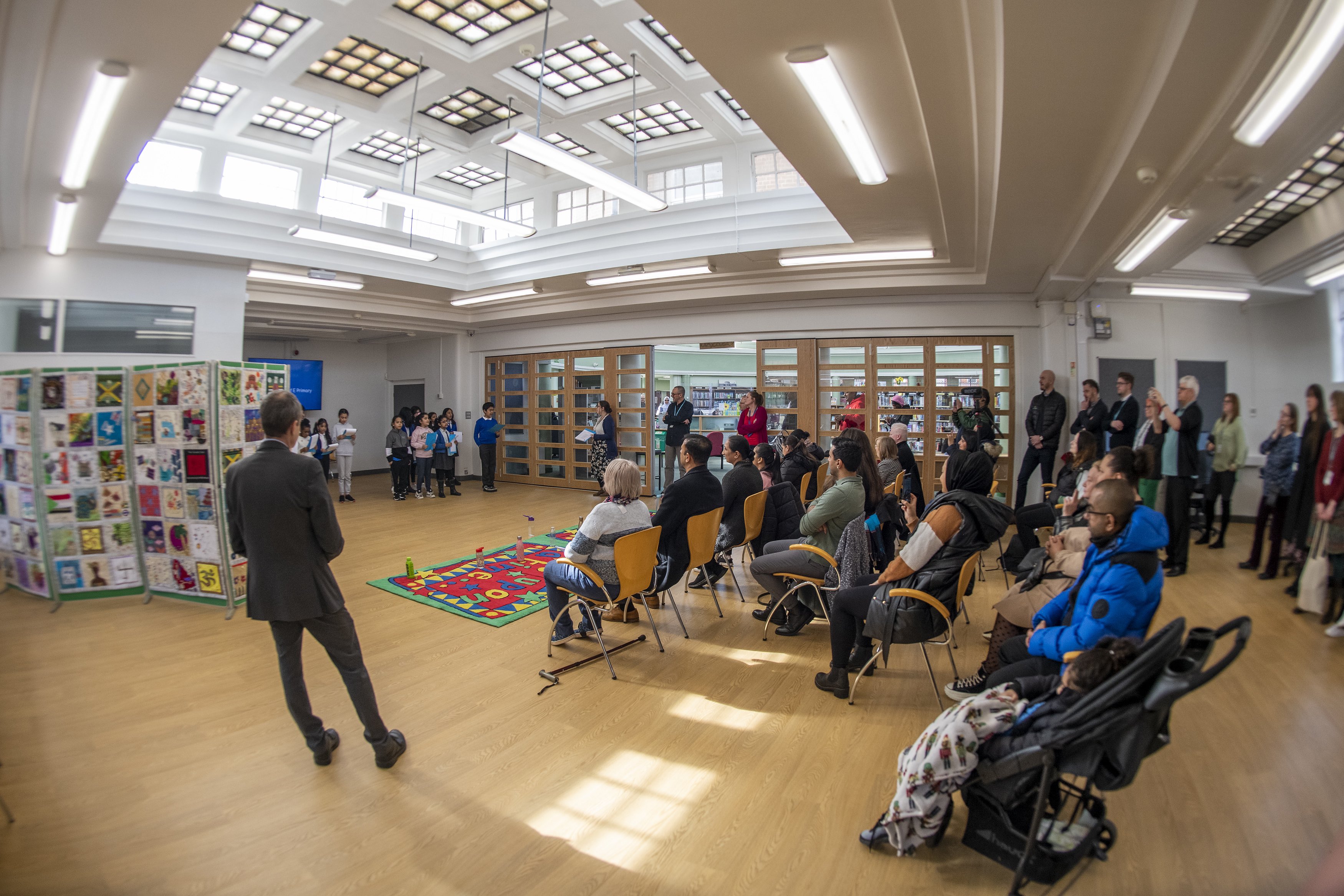 New digital suite created at iconic Leicester library