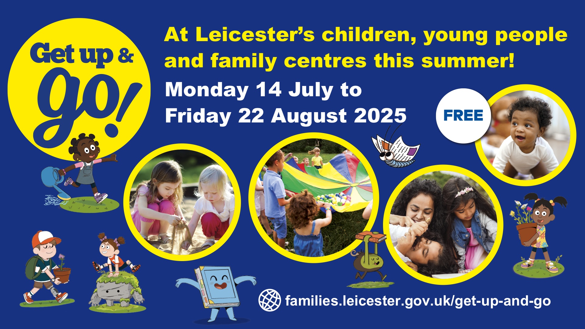 Get up and go with free family activities